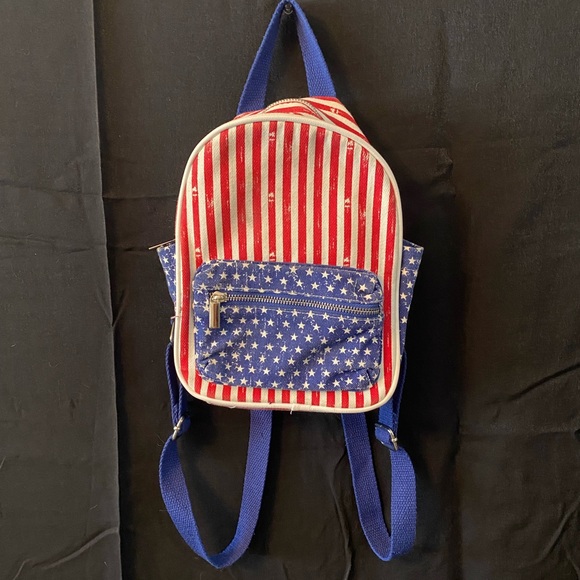 Mossimo Supply Co. | Bags | Mossimo Like New Red White Blue Small ...